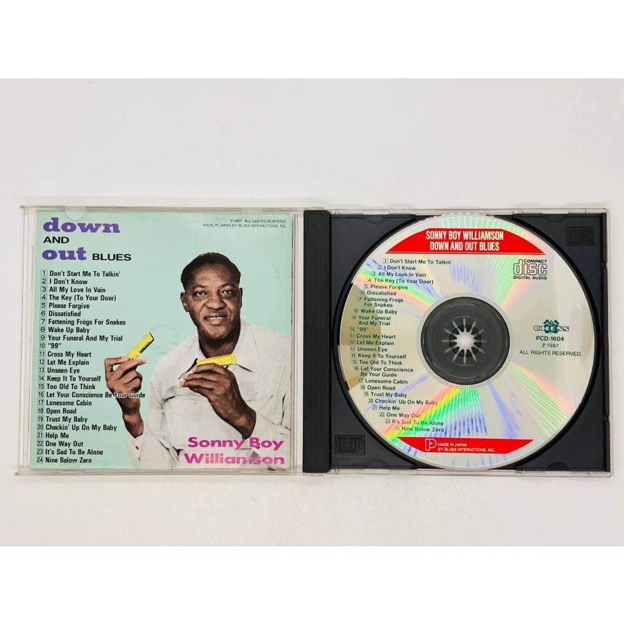 即決CD サニー・ボーイ・ウィリアムスン / ダウン・アンド・アウト・ブルース / SONNY BOY WILLIAMSON DOWN AND OUT BLUES / PCD1604 Z20 ...