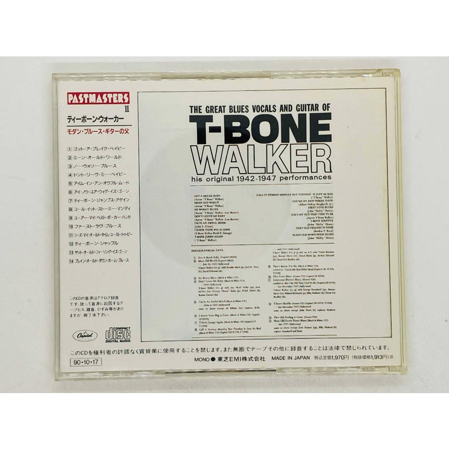 即決CD The Great Blues Vocals And Guitar Of T-BONE WALKER / T-ボーン・ウォーカー モダン・ブルース・ギターの父 TOCP-6380 ...