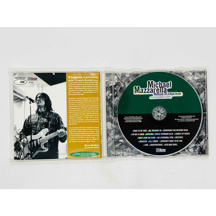 即決CD MICHAEL MAZZARELLA / METHODS OF A MAD ROOK ( blueprints in black ...