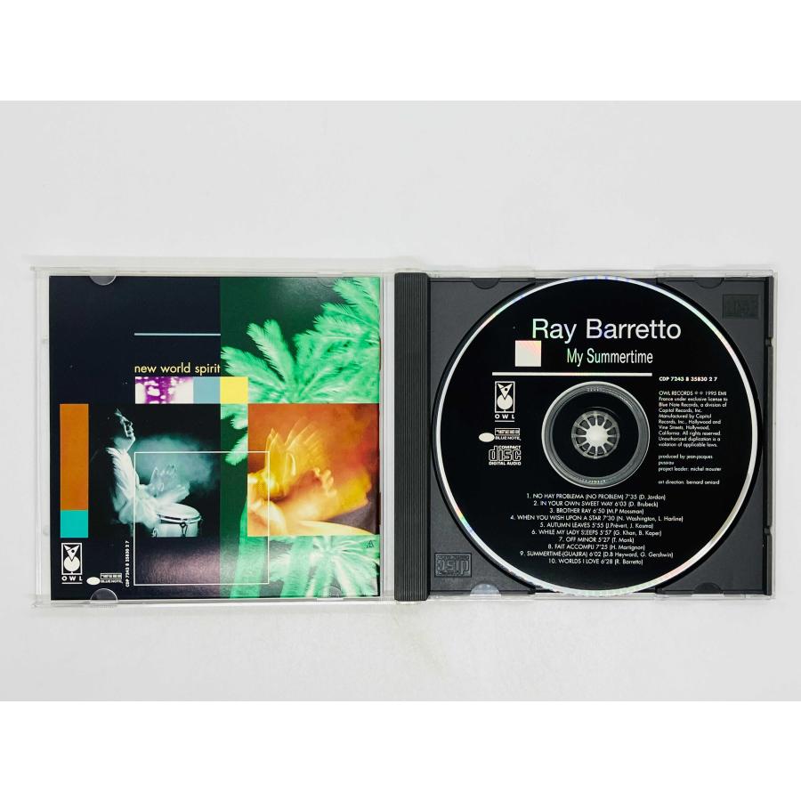 即決CD RAY BARRETTO / MY SUMMERTIME レイ・バレット 危険な関係のブルース CDP 7243 8 35830 2 ...