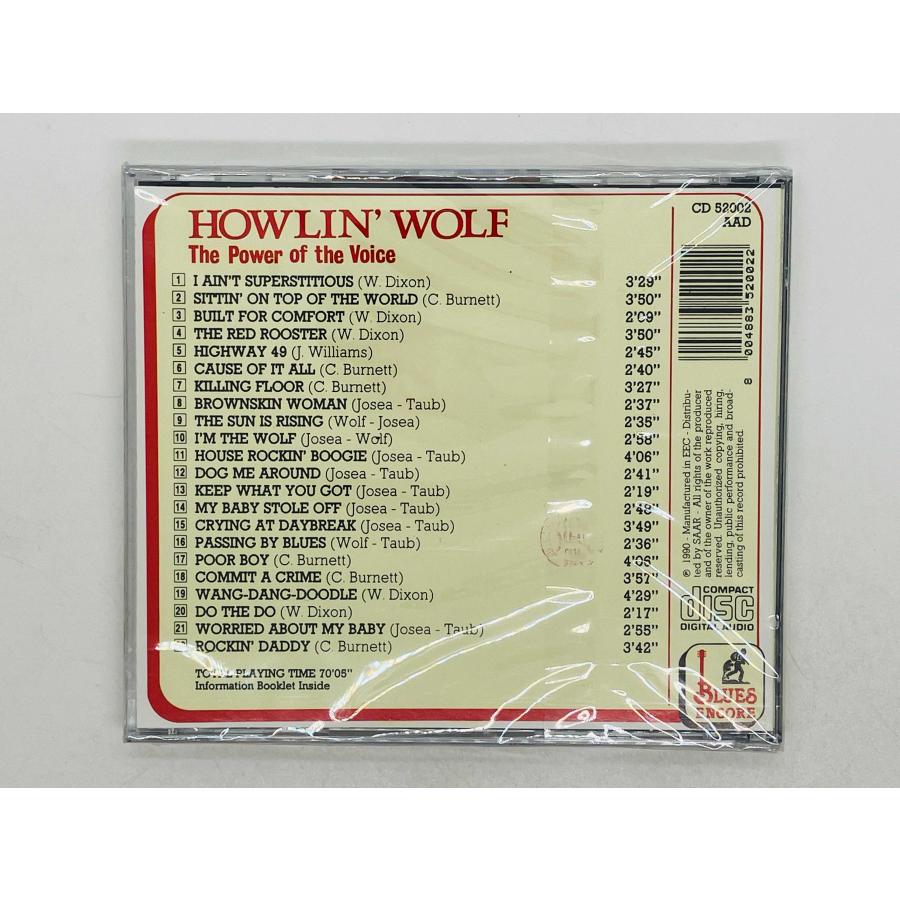即決CD 未開封 HOWLIN' WOLF / The Power of the Voice / ハウリン・ウルフ CD 52002 Z18 : cdgi101845 : TOTAL-CD ...