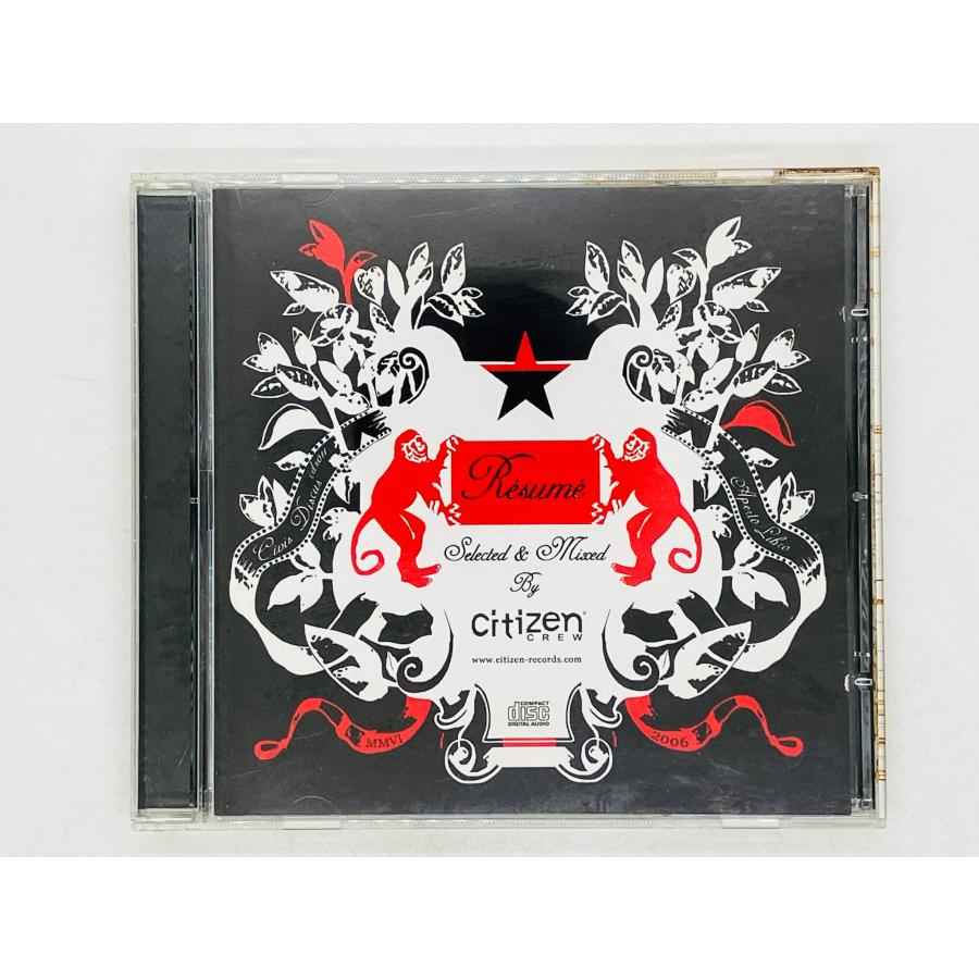即決CD Resume Selected & Mixed / Citizen Crew / Implant , Theo Parrish / CDZ001 Z18 : cdgi103525 ...