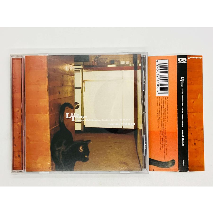 即決CD Little Tempo meets Eddi Reader, Linton Kwesi Johnson / usual things ツメ緩い 帯付き CTCR-11052 Y31 ...