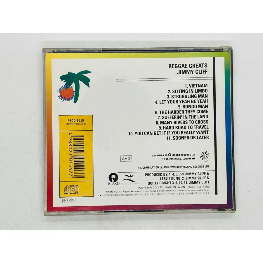 即決CD JIMMY CLIFF / REGGAE GREATS ジミー・クリフ レゲエ・グレイツ PSCD-1119 Y31 : TOTAL ...