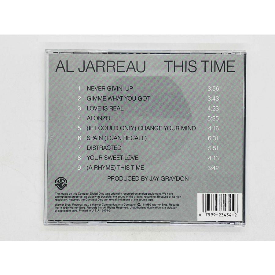 即決CD AL JARREAU / THIS TIME アル・ジャロウ ジス・タイム 3434-2 Z23 : TOTAL-CD-SHOP ヤフー店 - 通販 - Yahoo!ショッピング