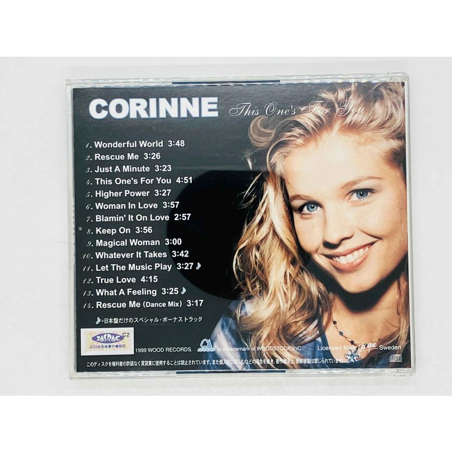 即決CD CORINNE / This One's For You コリーン WS-0003 M01 : TOTAL-CD-SHOP ヤフー店 ...
