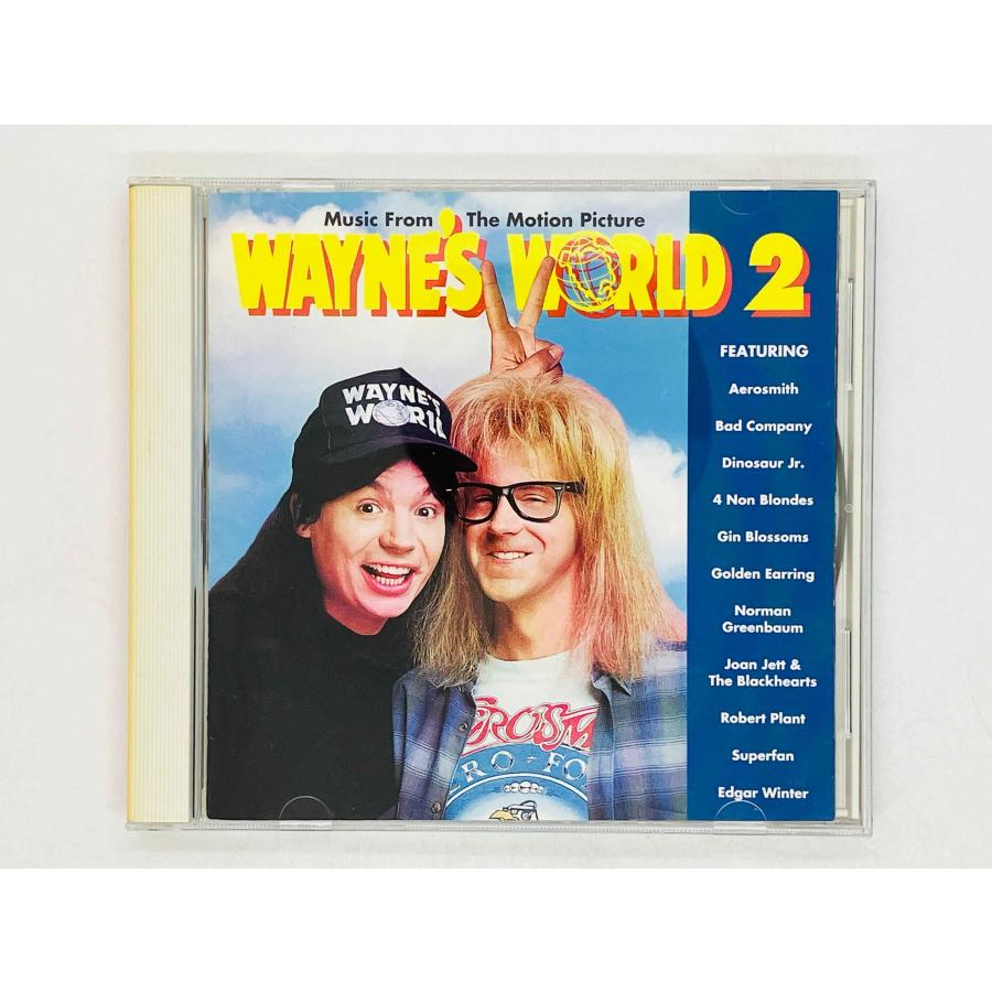 即決CD ウェインズ・ワールド2 エアロスミス ロバート・プラント ジョーン・ジェット ザ・ブラックハーツ / WAYNE'S WORLD WPCP-5735 U02 : TOTAL-CD ...