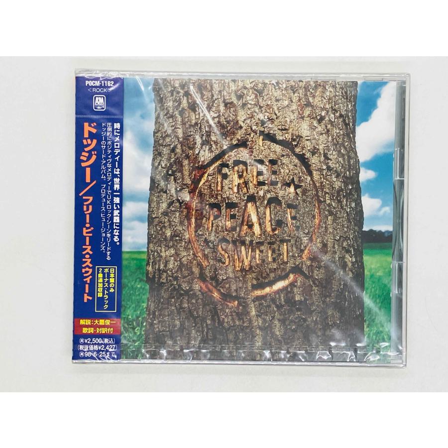 即決CD 未開封 ドッジー / フリー・ピース・スウィート DODGY FREE PEACE SWEET 帯付き POCM-1162 T03 ...