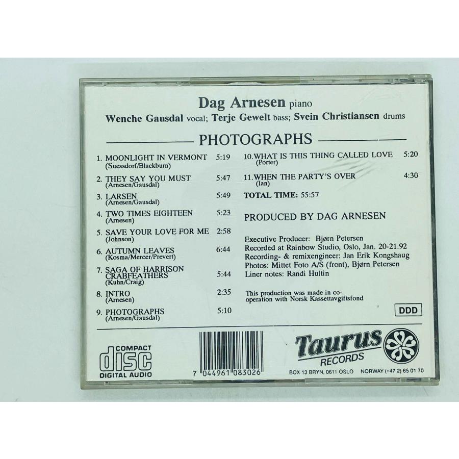 即決CD ダグ・アルネセン / DAG ARNESEN PHOTOGRAPHS TRCD 830 N04 : TOTAL-CD-SHOP ...