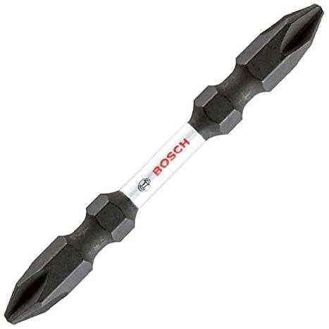 BOSCH（DIY、工具） ボッシュ 両頭ドライバービット65mm（10本入） 2608522405 ＋2×65mm : Total ...