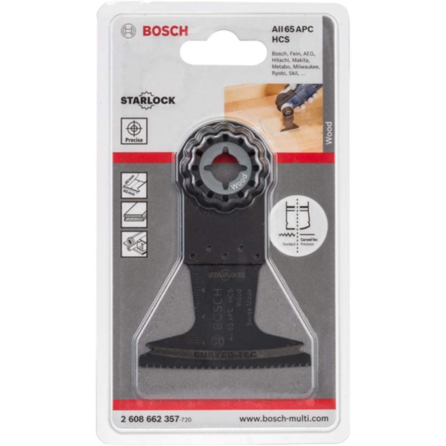 Milwaukee（ミルウォーキー） ボッシュ(BOSCH) カットソー・マルチツール用ブレード 木材用 65mm (スターロック ...
