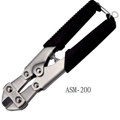 MKK(もとこま) アルミステンミニカッター ASM-200 刃部焼入れ硬度：HRC59°±1安全ロープ用フック（PAT)付きです ...