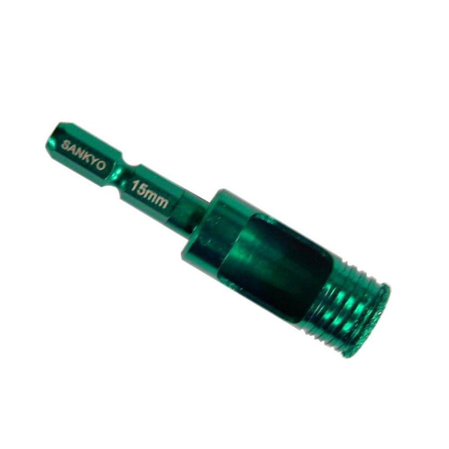 三京ダイヤモンド VBダイヤドリル 六角軸 VBH150 15mm 穴あけ用 全長65mm : Total Homes - 通販 ...