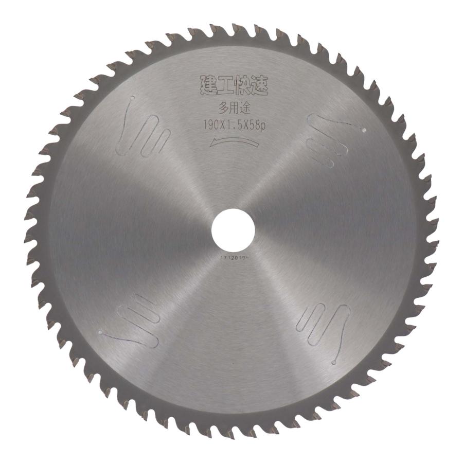 三共コーポレーション 建工快速 多用途チップソー 190×1.5×58P 004595 この1枚で多種の建材をキレイに静かに切断 : Total Homes - 通販 - Yahoo!ショッピング