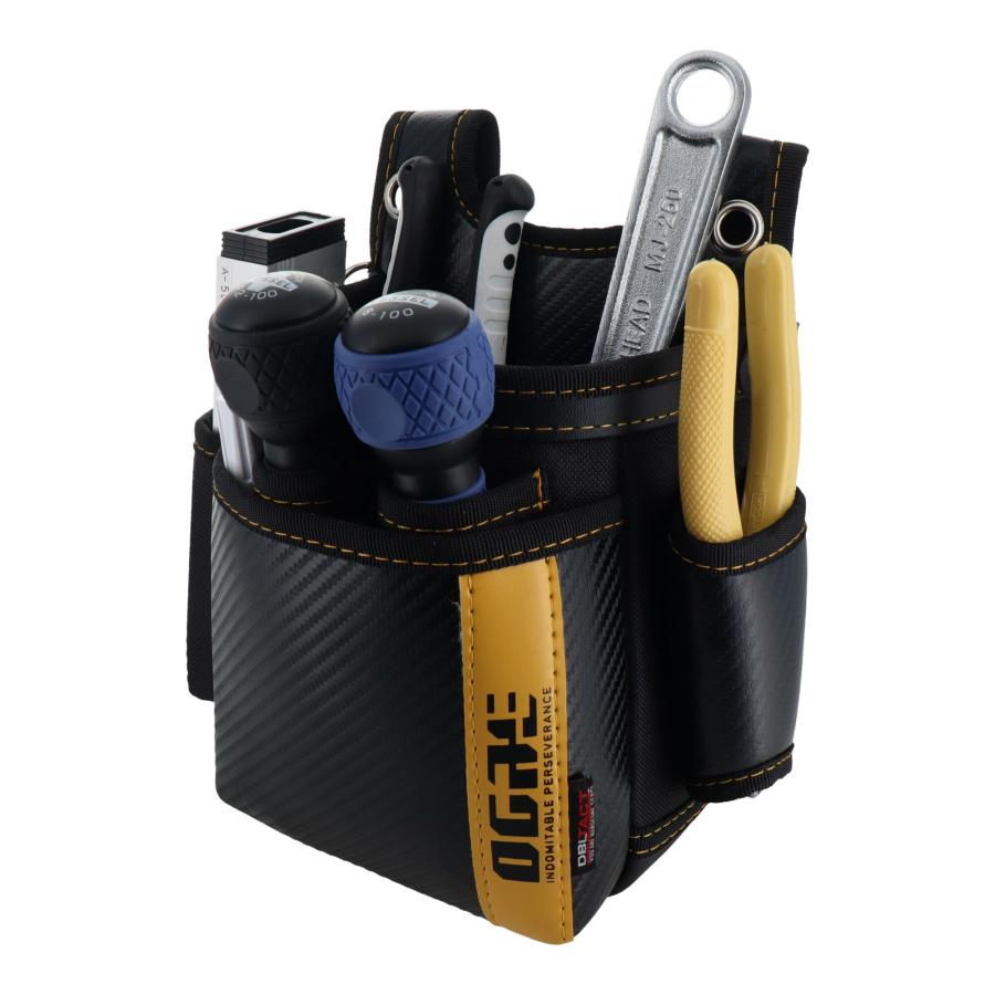 三共コーポレーション DBLTACT OGRE 腰袋 OG-26 サイズ(H×W×D)約230mm×220mm×120mm 高級感の艶をプラス！ : Total Homes - 通販 ...