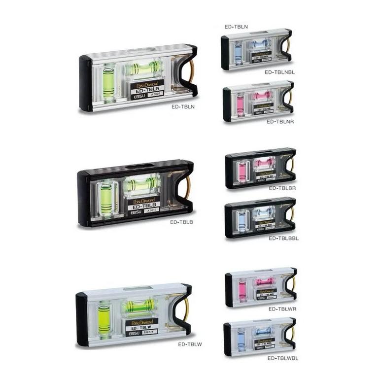 EBISU(エビス) トビレベル ED-TBLB 水平器 ブラック／グリーン : Total Homes - 通販 - Yahoo!ショッピング