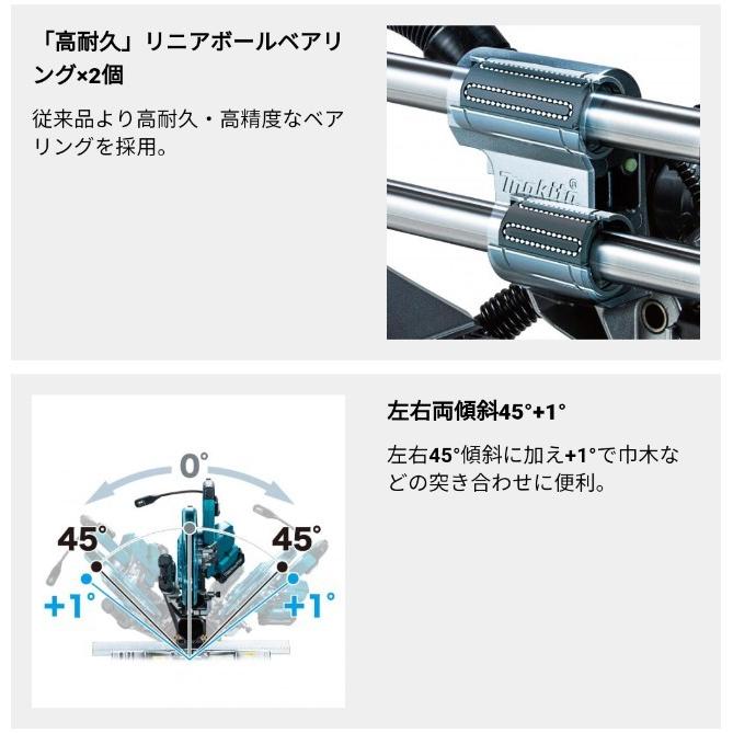 マキタ(makita) LS005GZ+A-69727 216mm充電式スライドマルノコ+パワーソースキット（XGT1） 40V【バッテリー ...