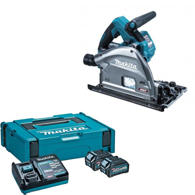 マキタ マキタ(makita) SP001GZ+A-69727 165mm充電式プランジマルノコ+パワーソースキット(XGT1) 40V ...