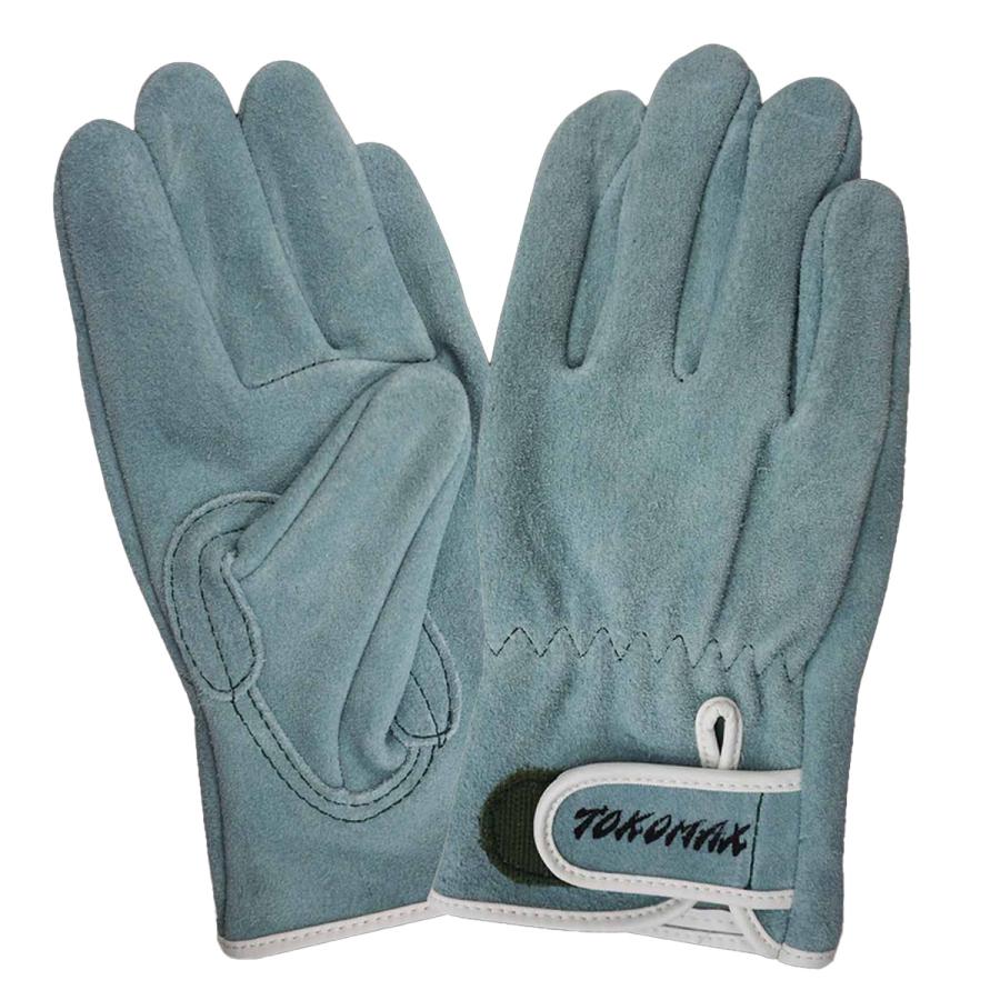 富士グローブ 皮手袋 オイル加工マジック付 TO-3 1双 洗える皮手袋 TOKOMAX Mサイズ(5377) Lサイズ(5378) LL ...