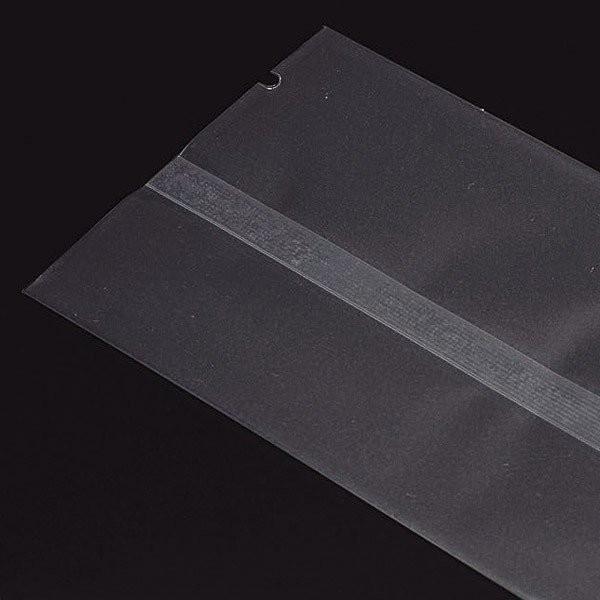 福助工業 合掌貼平袋 合掌袋 合掌GT (透明タイプ) No.6 (70mm×200mm