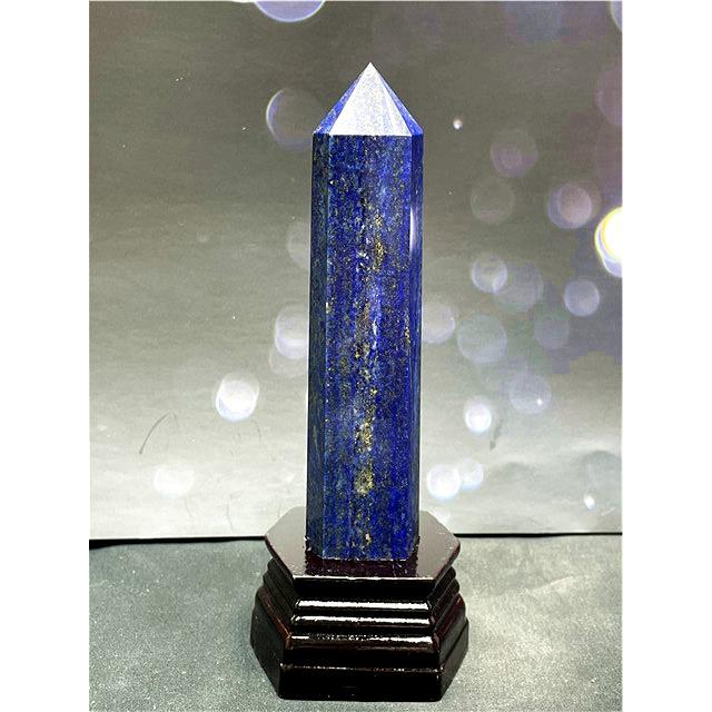 約：183mm AAA級天然ラピスラズリ六角柱186O2-123O07b : 水晶開運堂 - 通販 - Yahoo!ショッピング