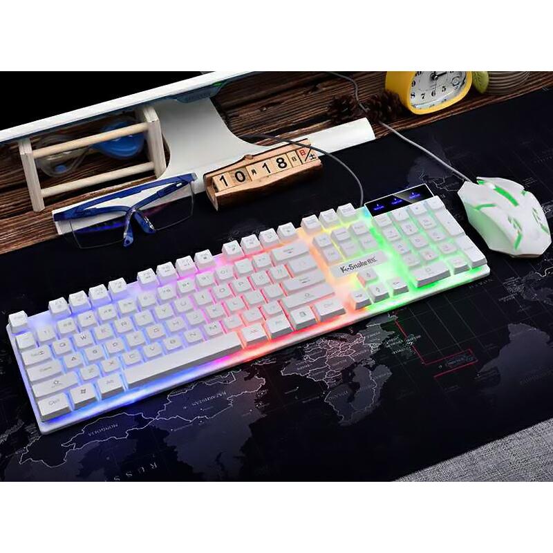 Nintendo Switch/Switch Lite PS4 PS3/Xbox 360 One対応ゲーム4点セット ゲーミングキーボード ゲーミングマウス コンバーター マウスパッド ...