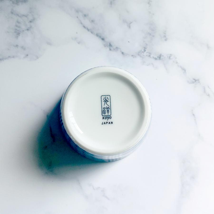 蕎麦猪口 そばちょこ 古青藍(こせいらん)紅七宝 そば猪口 直径8.5cm H7cm 230cc 白磁 高品質 カップ フリーカップ 美濃焼 日本製 蕎麦用品 trysま ...