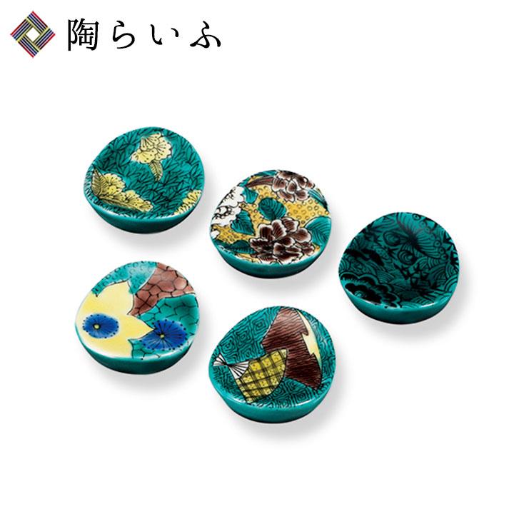 【LYPプレミアム会員限定クーポン】 九谷焼 箸置 古九谷風五趣 食卓小物 箸置き 人気 ギフト 贈り物 結婚祝い 内祝い お祝い ap7-0419 : 使う・贈る 九谷焼専門店 陶らいふ ...