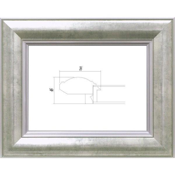油絵用 額縁 軽量タイプ 樹脂製 3474 UVカットアクリル付 サイズ F12号 シルバー : 東欧商事株式会社 2 - 通販 - Yahoo!ショッピング