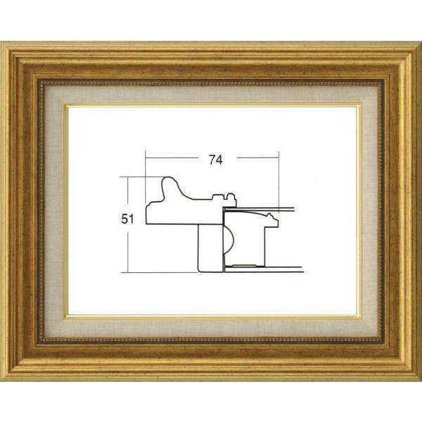 額縁 油絵/油彩額縁 アクリル付 8111-TO P10号 ゴールド 金 : 東欧商事株式会社 - 通販 - Yahoo!ショッピング