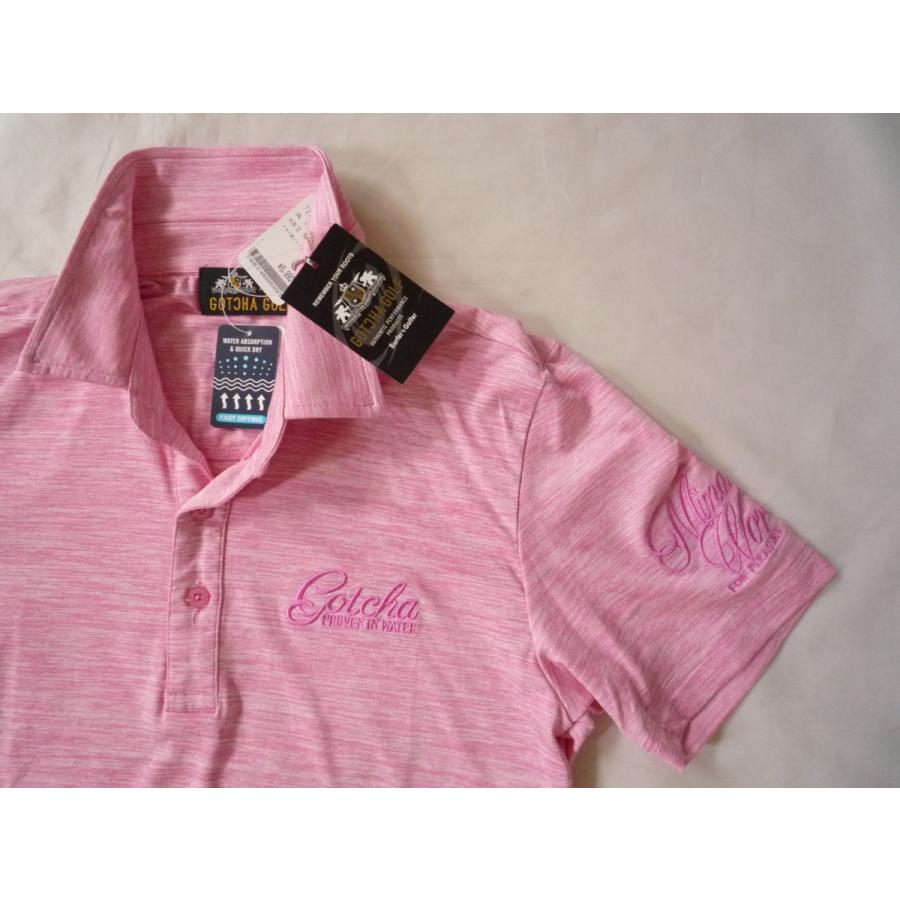 ポロシャツ 半袖 吸水速乾 GOTCHA GOLF ガッチャ ゴルフ Mサイズ ピンク : ka-gotcha-m-2 : 東欧商事株式会社 - 通販 - Yahoo!ショッピング