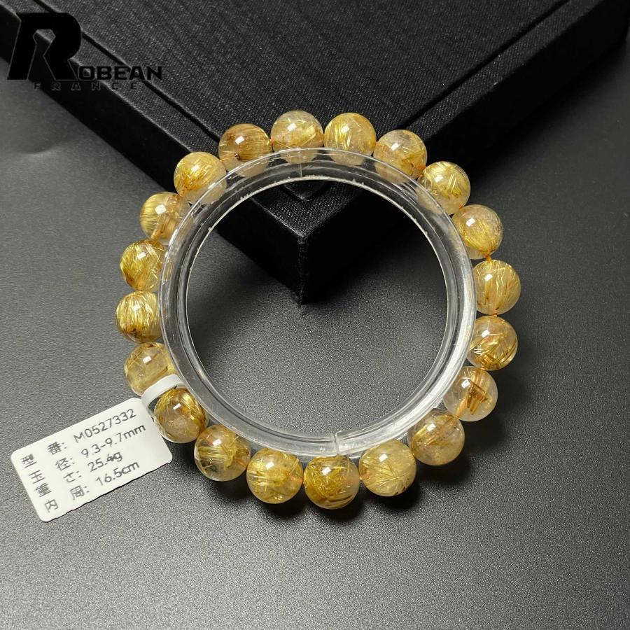 夢色 EU製 ★ROBEAN・極!極満針ルチルクォーツ★ブレスレット パワーストーン 天然石 綺麗 金運 お守り アクセサリー レディース メンズ : 東祥 - 通販 - Yahoo!ショッピング