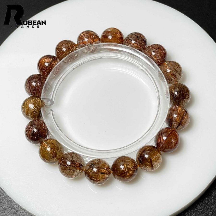 上級 EU製 ★ROBEAN・ブラウンルチルクォーツ★ブレスレット パワーストーン 天然石 綺麗 金運 お守り 10.9-11.2mm 1008J215 : 東祥 - 通販 - Yahoo ...