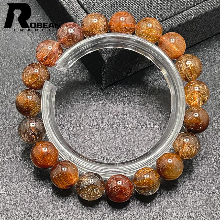 上級 EU製 ★ROBEAN・ブラウンルチルクォーツ★ブレスレット パワーストーン 天然石 綺麗 金運 お守り 10.9-11.2mm 1008J215 : 東祥 - 通販 - Yahoo ...