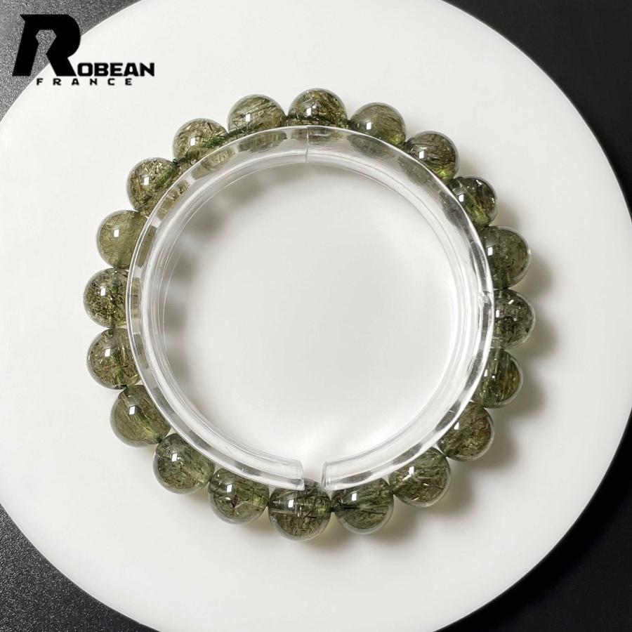 10%OFF 高級 EU製 定価8万円★ROBEAN・グリーントルマリンルチルクォーツ★ブレスレット パワーストーン 天然石 綺麗 9.9-10.8mm L0310184 : 東祥 - 通販 ...