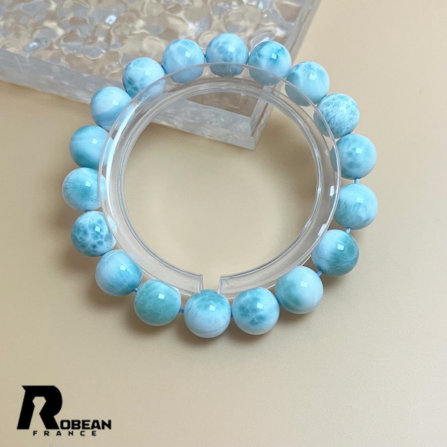 10%OFF 逸品 EU製 定価17万円★ROBEAN・ドミニカ共和国産のラリマー★パワーストーン ブレスレット 天然石 開運 金運 綺麗 約10.7mm K0504660 : 東祥 - 通販 ...