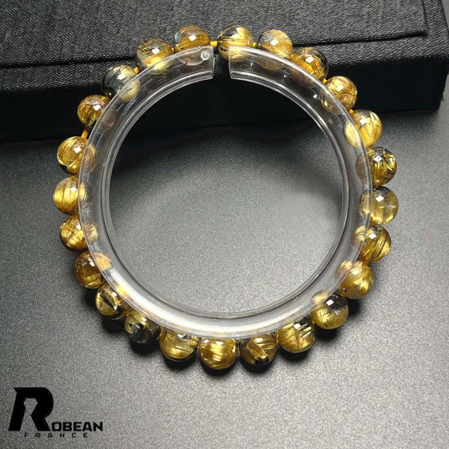 高級 EU製 定価43万円★ROBEAN・太陽花タイチンルチル★黄金針水晶 金運 開運 ゴールド ブレスレット パワーストーン 7.3-7.8mm K0527723 : 東祥 - 通販 ...