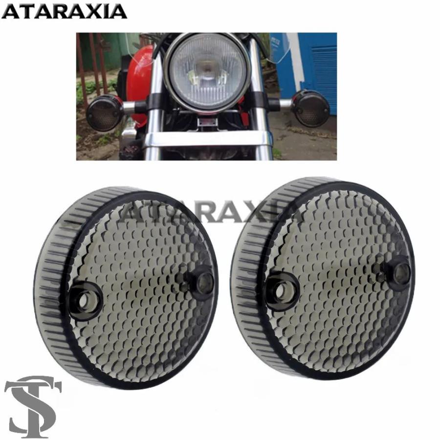 バイクフロントリアウインカーレンズウィンカーライトカバーホンダシャドウスピリット 1100 VLX 600 1988-1997 マグナ 750 ...