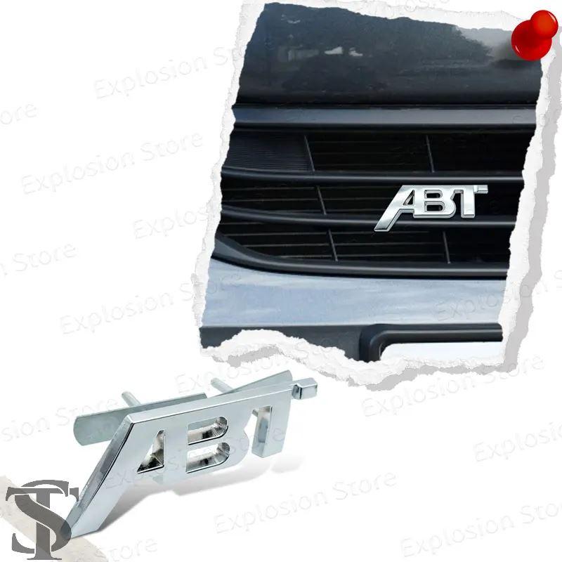 1個カースタイリング3DメタルABTロゴデカールステッカーアウディ Q3 Q5 Q7 A3 A4 A5 A6 B6 B8 C6 C5トランクボディグリルエンブレムアクセサリー用 : T-マート ...