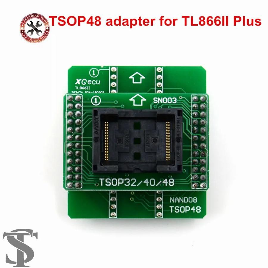 【並行輸入品】 オリジナル TSOP 48 TSOP48 アダプタ NAND TL866II 専用 PLUS フラッシュチップ用プログラマ ...