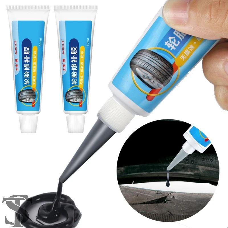 並行輸入品】 1/2個 インスタントカータイヤリペア接着剤 液体強力