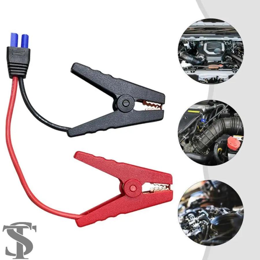 12V ジャンプスターターワニ口クリップトラック緊急バッテリージャンプケーブルクランプ EC5 プラグコネクタ : T-マート Yahoo!店 - 通販 - Yahoo!ショッピング