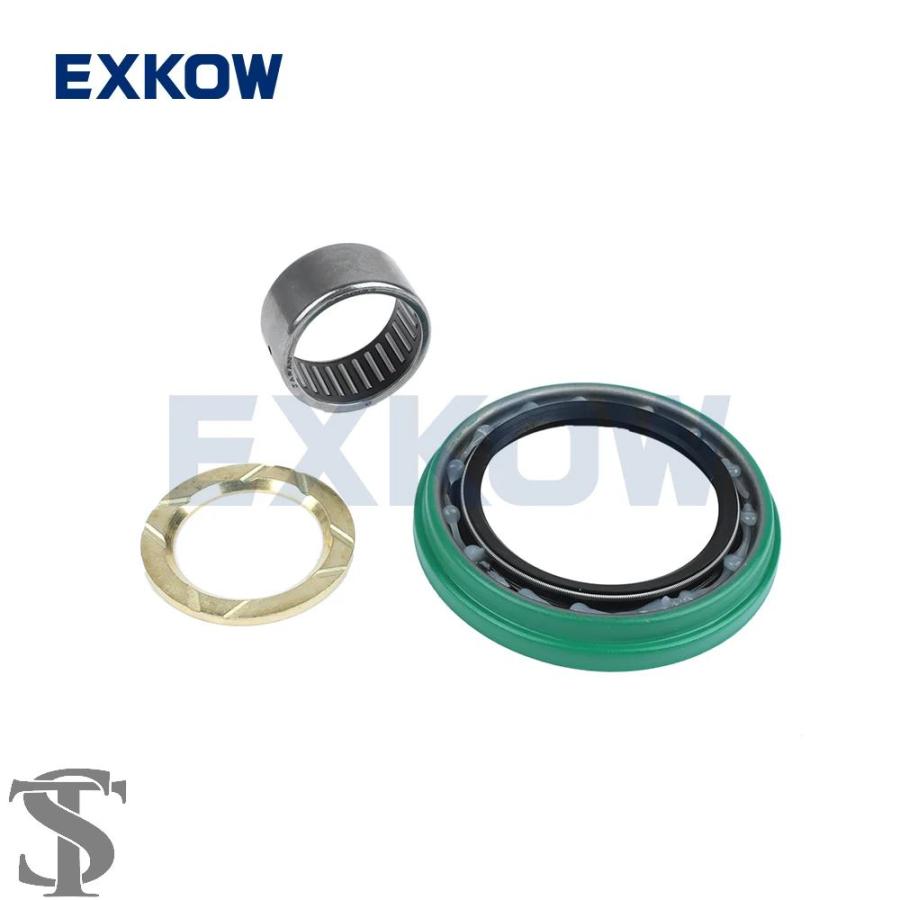 3 個ナックルベアリングスペーサーオイルシールセット三菱パジェロモンテロ V11 V12 L200 K24 K32 1990-2005 ...