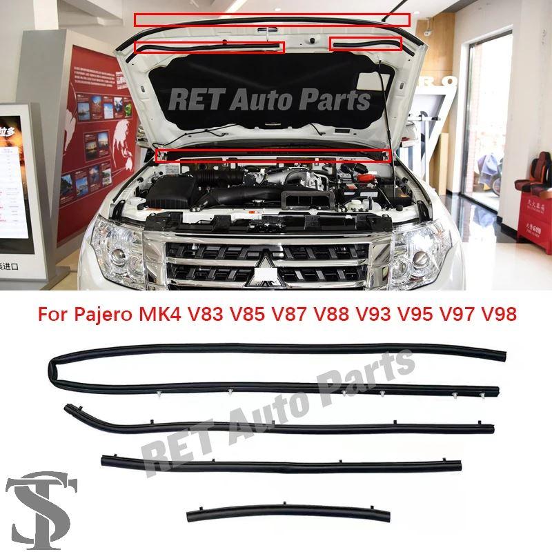 ボンネットウェザーストリップ三菱モンテロ将軍パジェロ 4 MK4 V83 V85 V87 V88 V93 V95 V97 V98 2006-2020 ボンネットゴムシール : T-マート ...