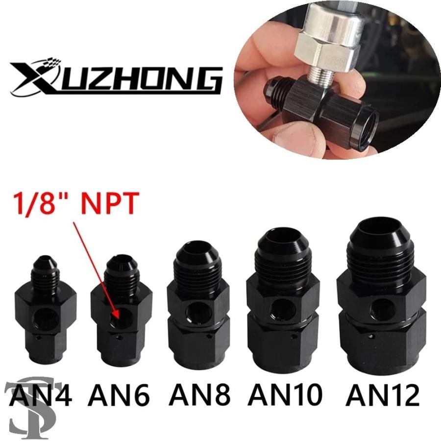 AN6 AN8 AN10 AN12 1/8 インチNPT 油圧センサーアダプターゲージゲージスイベルジョイント接続ゲージポートホースパイプアダプター継手 : T-マート Yahoo!店 ...