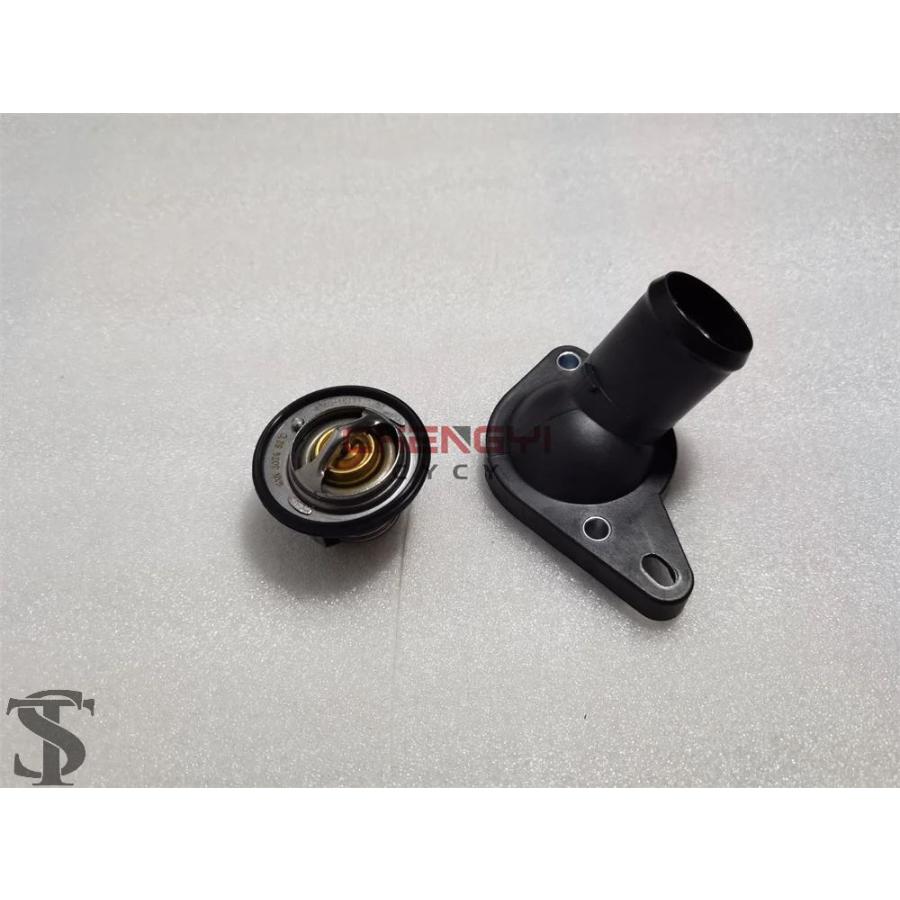 4A91エンジンサーモスタットサーモスタットカバー三菱アウトランダーランサーCY2W MN176384 MN155852 1305A205 ...