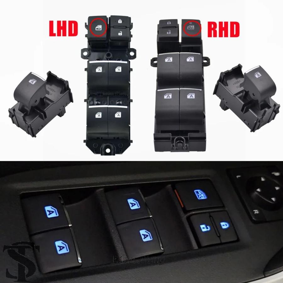 カースタイリングトヨタ RAV4 ヤリスクロス C-HR カリスカローラ新運転席側電力マスターウィンドウスイッチ 84040-06070 ...