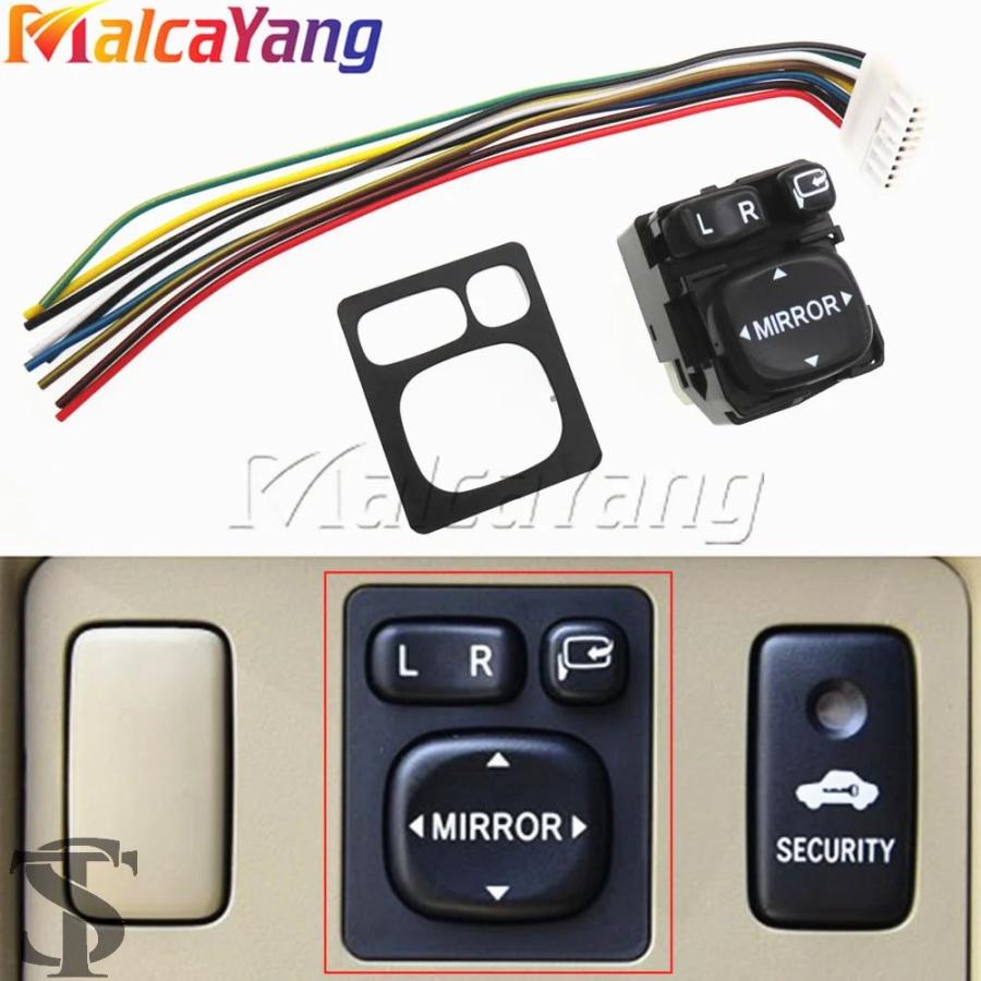 【並行輸入品】84872-52040 カーアクセサリートヨタカローラサイオン RAV4 VIOS カムリリアビュー折りたたみミラーコントロールスイッチ 84870-28020 : T-マート ...