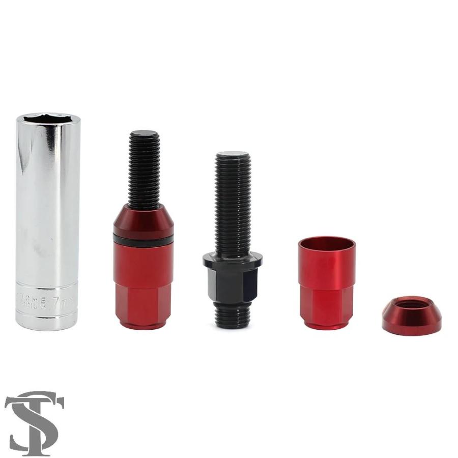 R-EP アイアンホイールボルトコーンシートアルミキャップ M12X1.25 M12X1.5 M14X1.5 M14X1.25 ラグボルト BMW 適合 : T-マート Yahoo!店 ...