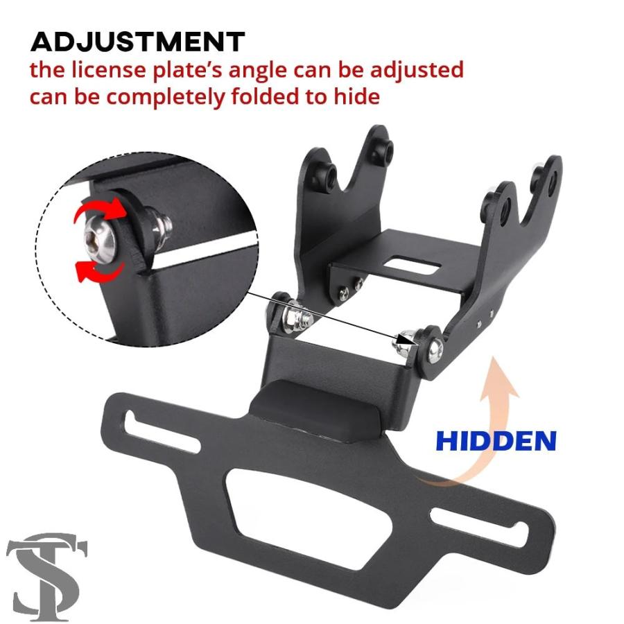 ヤマハ MT-09/SP 2024 隠しナンバー ホルダーバイクテール TIDY フェンダーエリミネーター LED ライト MT09SP MT09 Y-AMT 2025 : T-マート ...